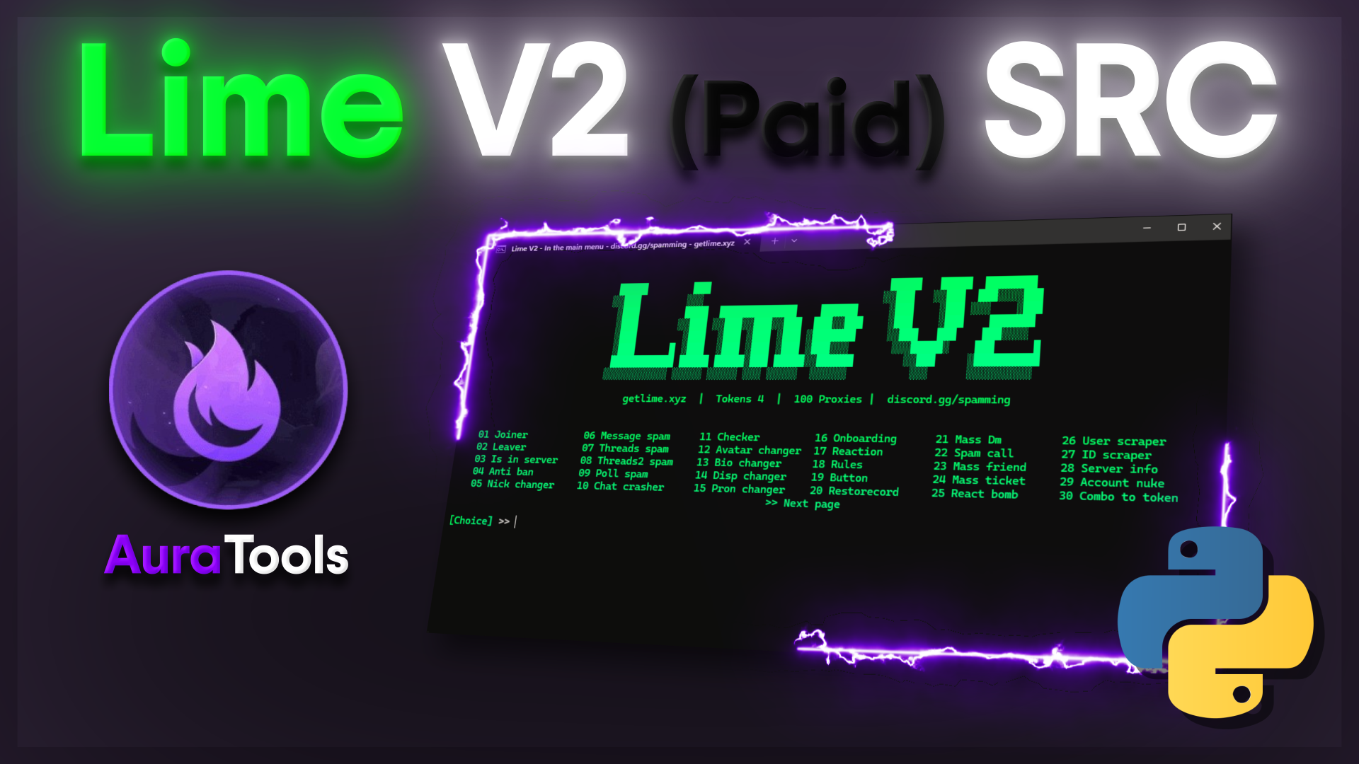 AuraTools - #1 Discord Tools